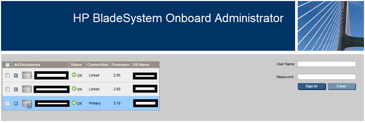c7000 – Enclosure Interlink « vmexplorer